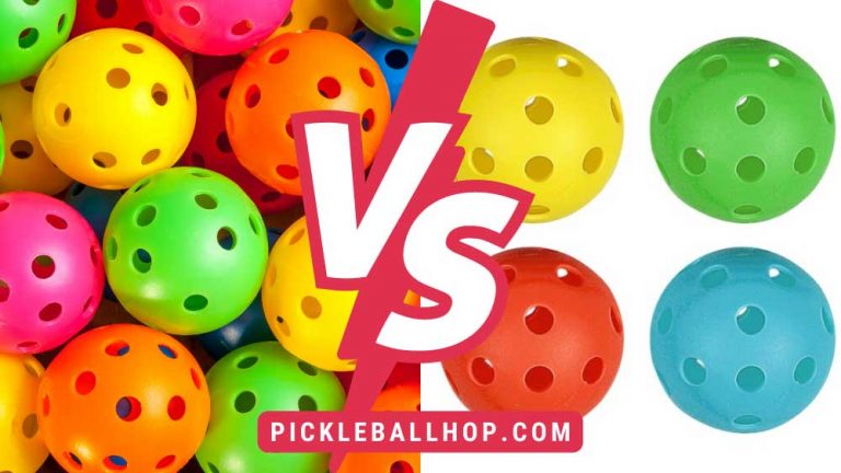 Pickleball vs Wiffle Ball: A Complete Overview [2023] - Pickleball Hop