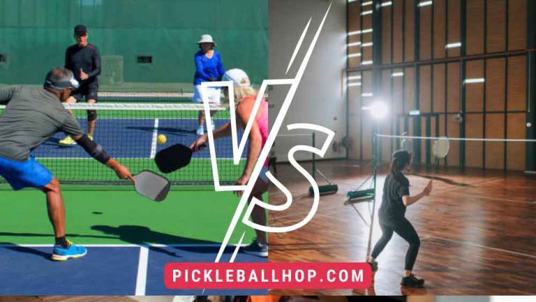 Pickleball Court Size Vs Badminton Court Size - Pickleball Hop